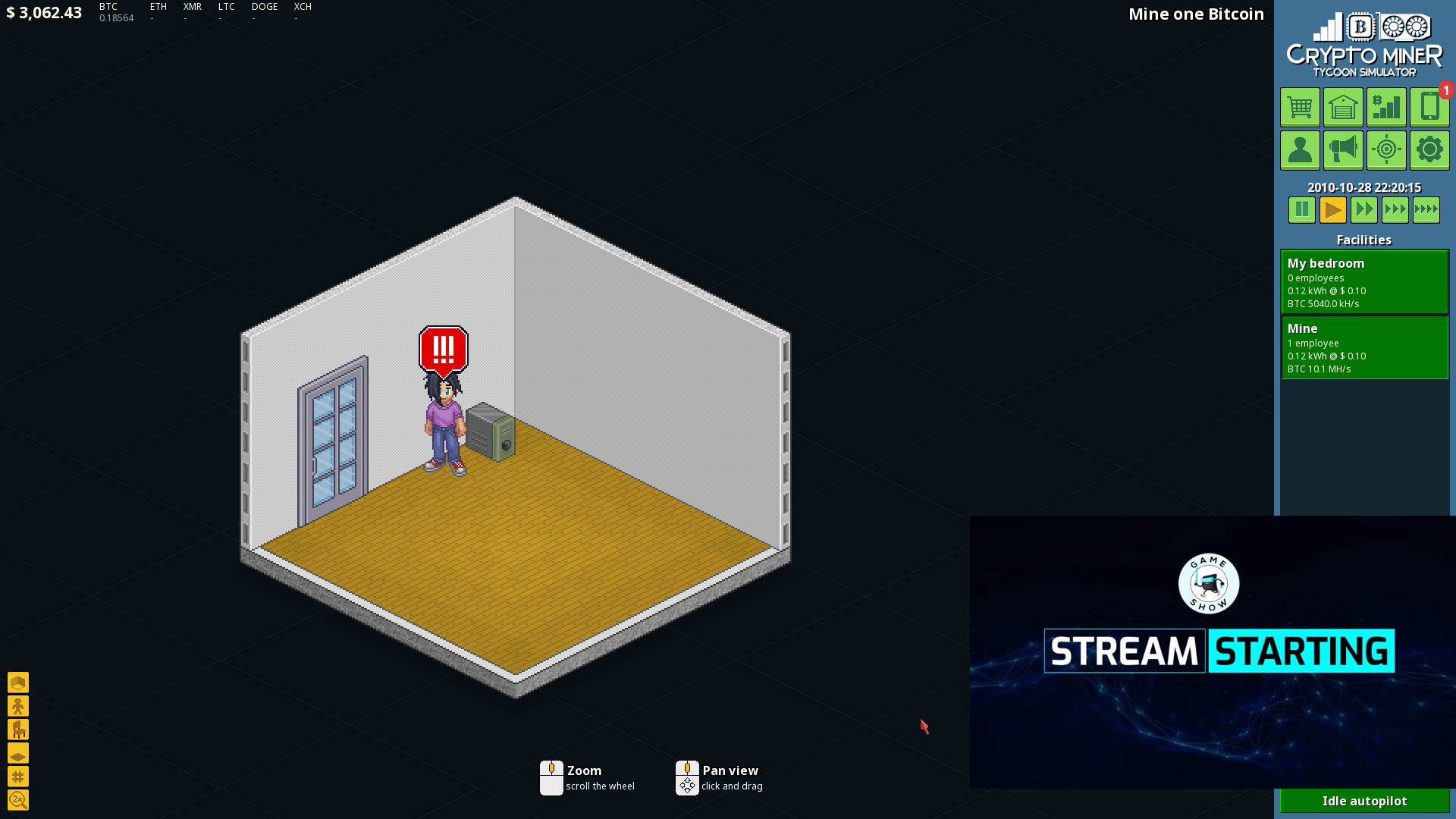 Fullscreen mode without borders :: Crypto Miner Tycoon Simulator Bug ...
